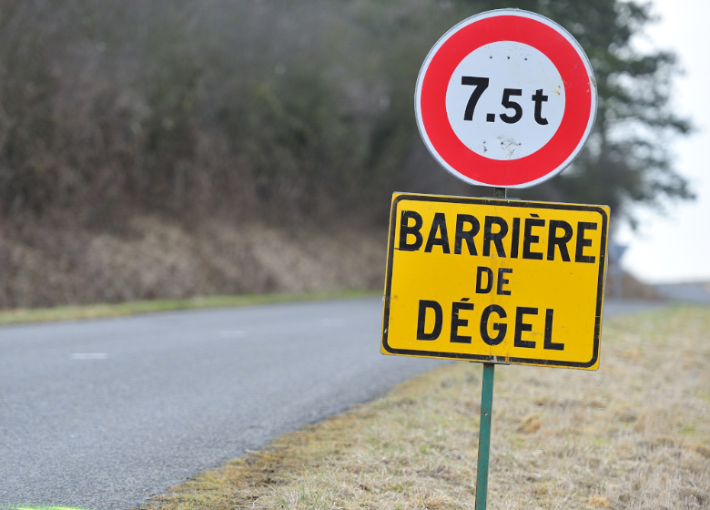 Les Barrières de Dégel | Définition, Tonnage et Dérogations