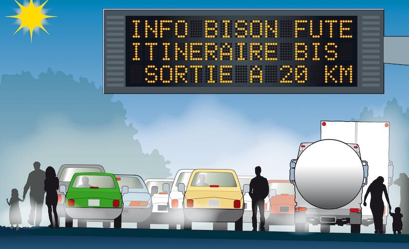 Itinéraire de Substitution et de Délestage | Définition et Panneaux